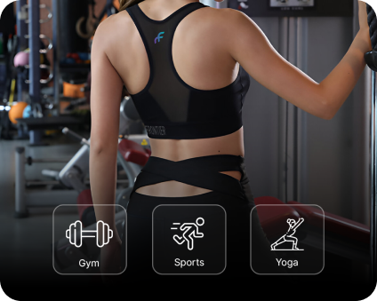 Frontier HRM Sports Bra | Heart Rate Monitor Sports Bra